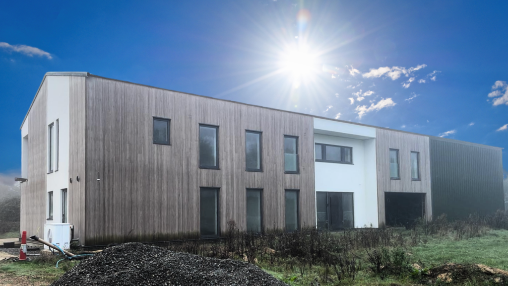 New Barn Conversion Air Source Heat Pump Case Study - Custom Renewables
